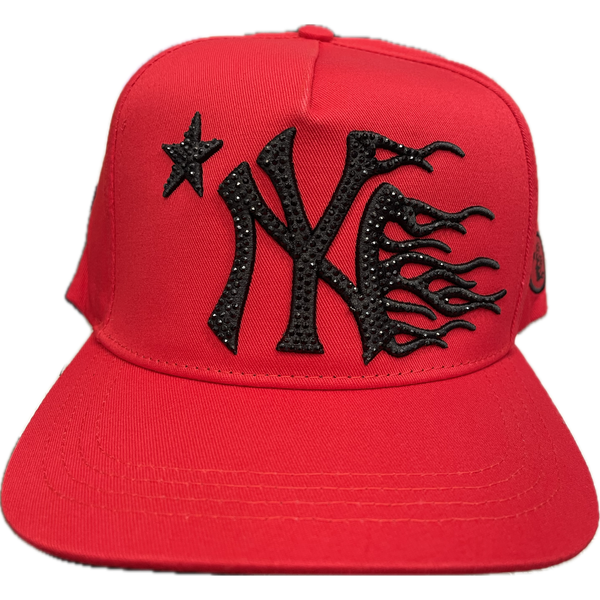 Hellstar NY RHinestone Snapback Hat – Backstage Boutique