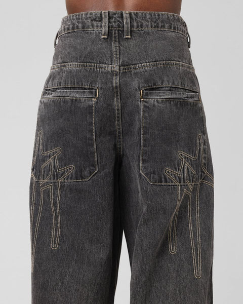 Loiter Star Born Jeans "Dirty Grey" – Backstage Boutique