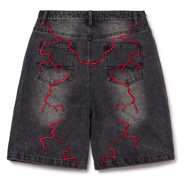 Vale Forever Graffiti Jorts – Backstage Boutique